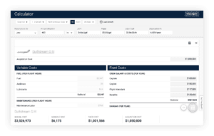 Aircraft Operating Cost Report | Conklin & de Decker | JSSI